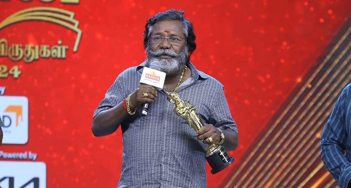 'நான் கானா பாடகராக இருந்தபோதிலிருந்தே விகடனில் என் பெயர்...'- கருணாஸ்|Ananda Vikatan Cinema ...