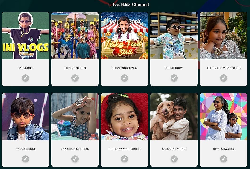 Best Kids Channel 2025 – Billu Show | Vikatan Digital Awards - Best ...