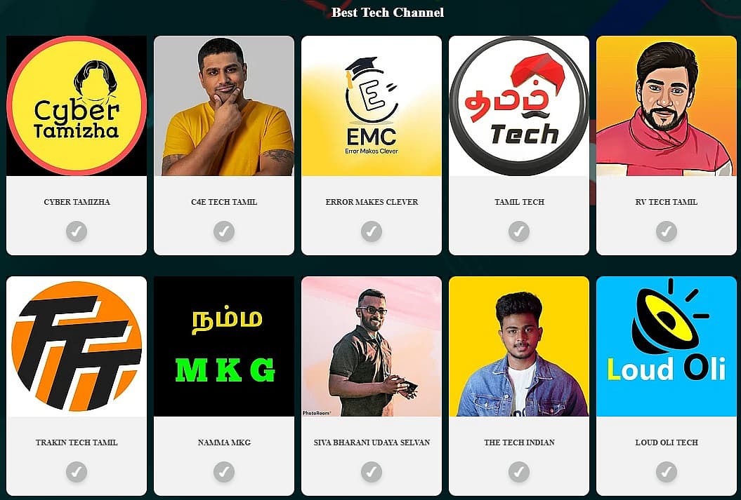 Best Tech Channel 2025 – Tamil Tech | Vikatan Digital Awards | tamil ...