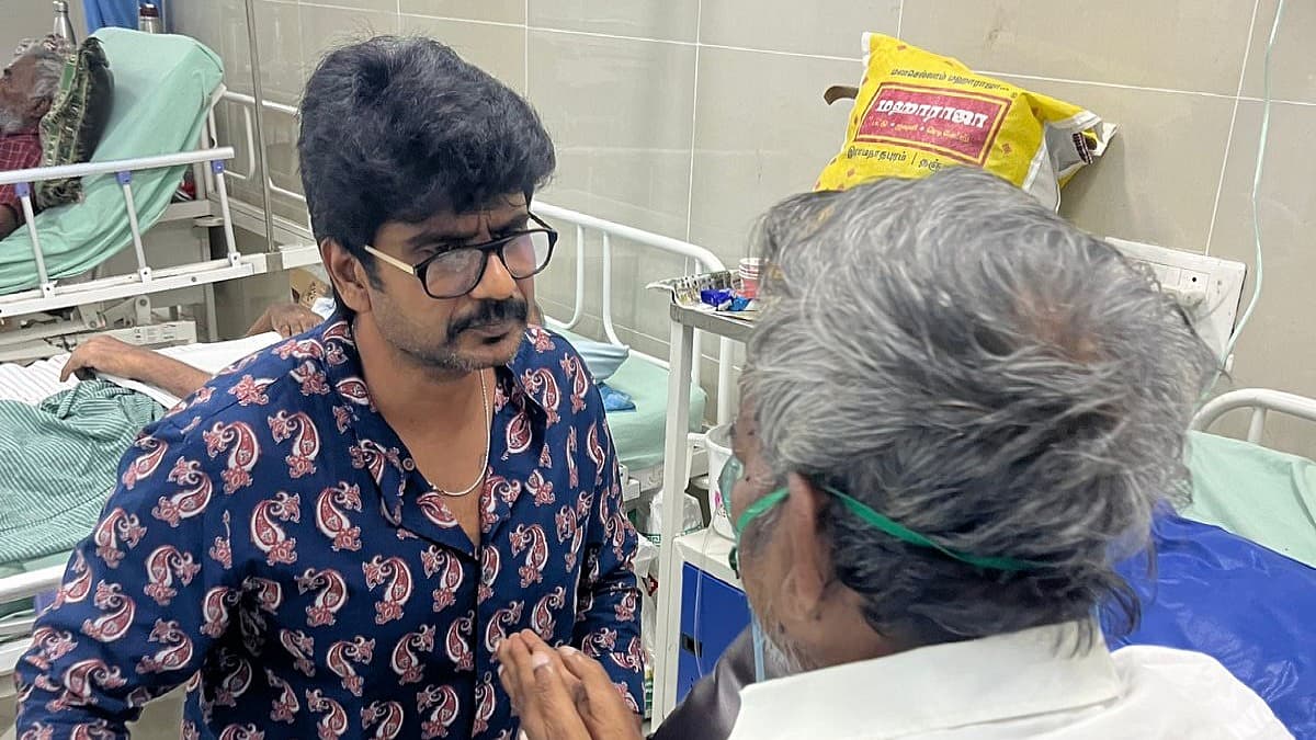 `யார்கிட்டயும் ஒரு பைசா கூட வாங்கறதில்லை' - சமூக பணி குறித்து நடிகர் ஶ்ரீ குமார் | actor sree ...