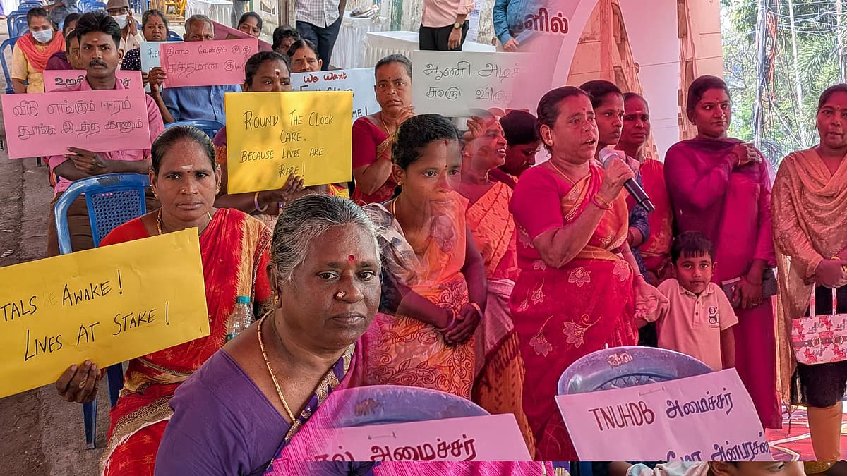 'ஓட்டு கேட்க மட்டும் வர்றீங்களே?' - திமுக அரசுக்கு எதிராகக் ...